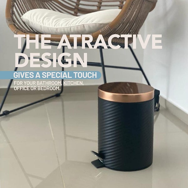 Brass Trash Can - Etsy