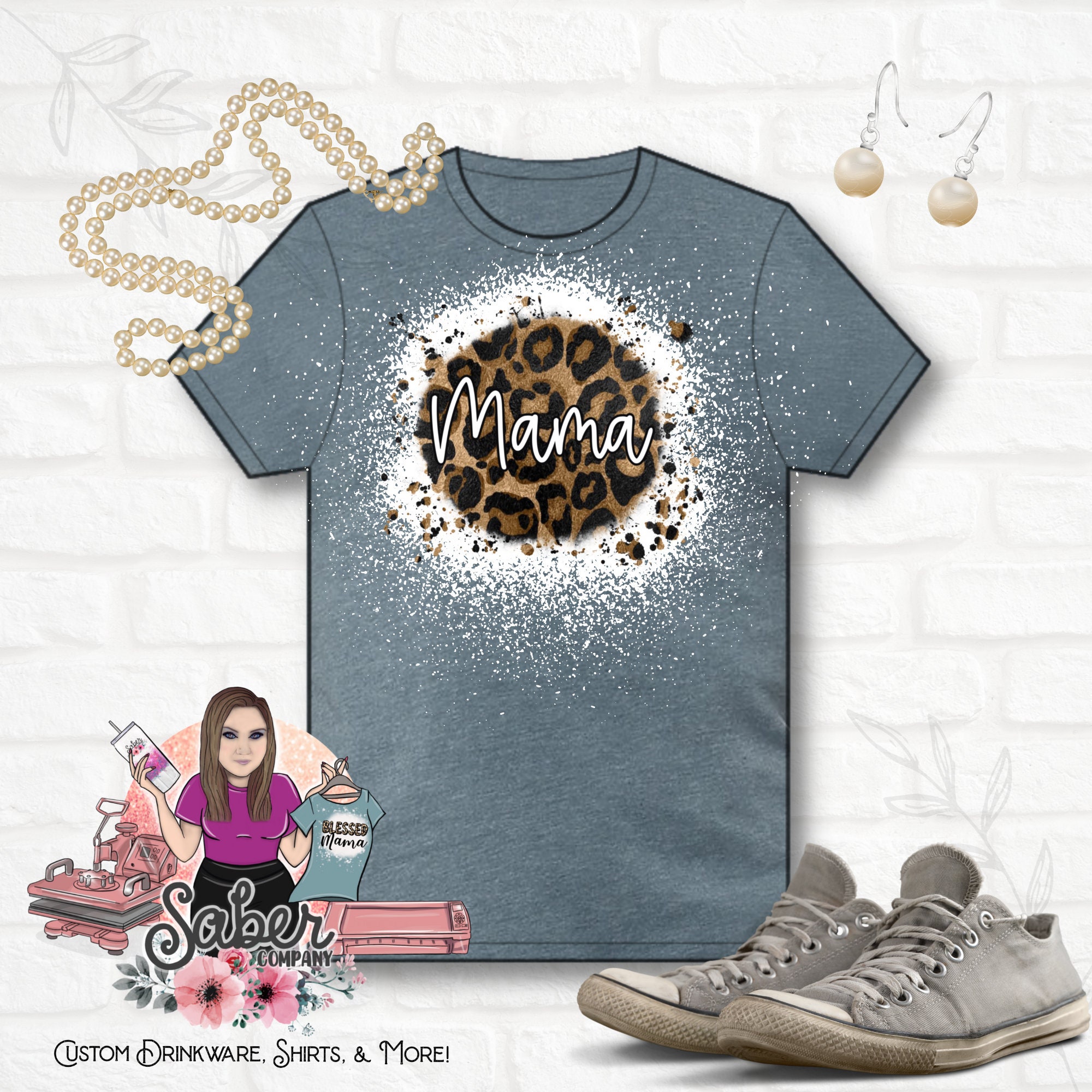 Leopard MAMA Png | Instant Download | Leopard Background | Png - Etsy