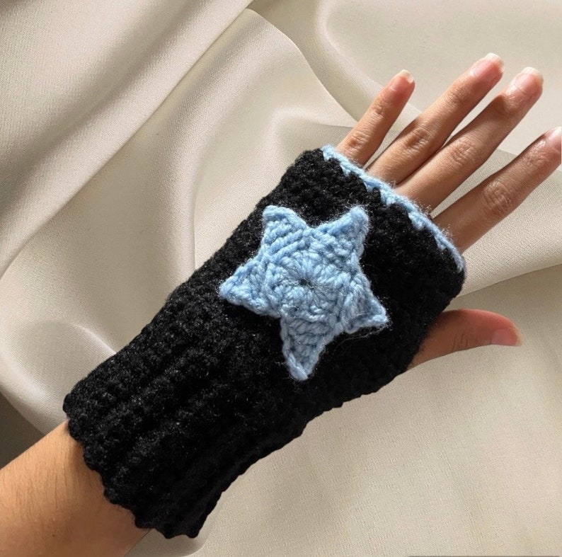 Star Gloves Crocheted - Etsy