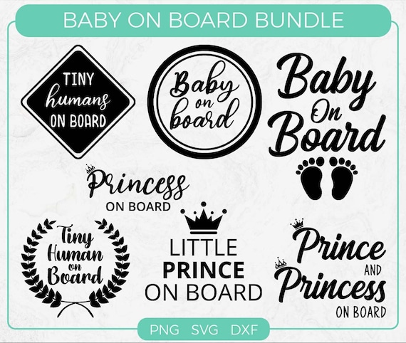 Baby on Board SVG Bundle Baby on Board Svg Png for Sticker - Etsy