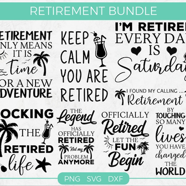 Retirement Quotes - Etsy
