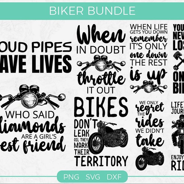 Biker svg - Etsy