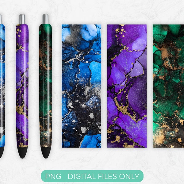 Marble Pen - Etsy