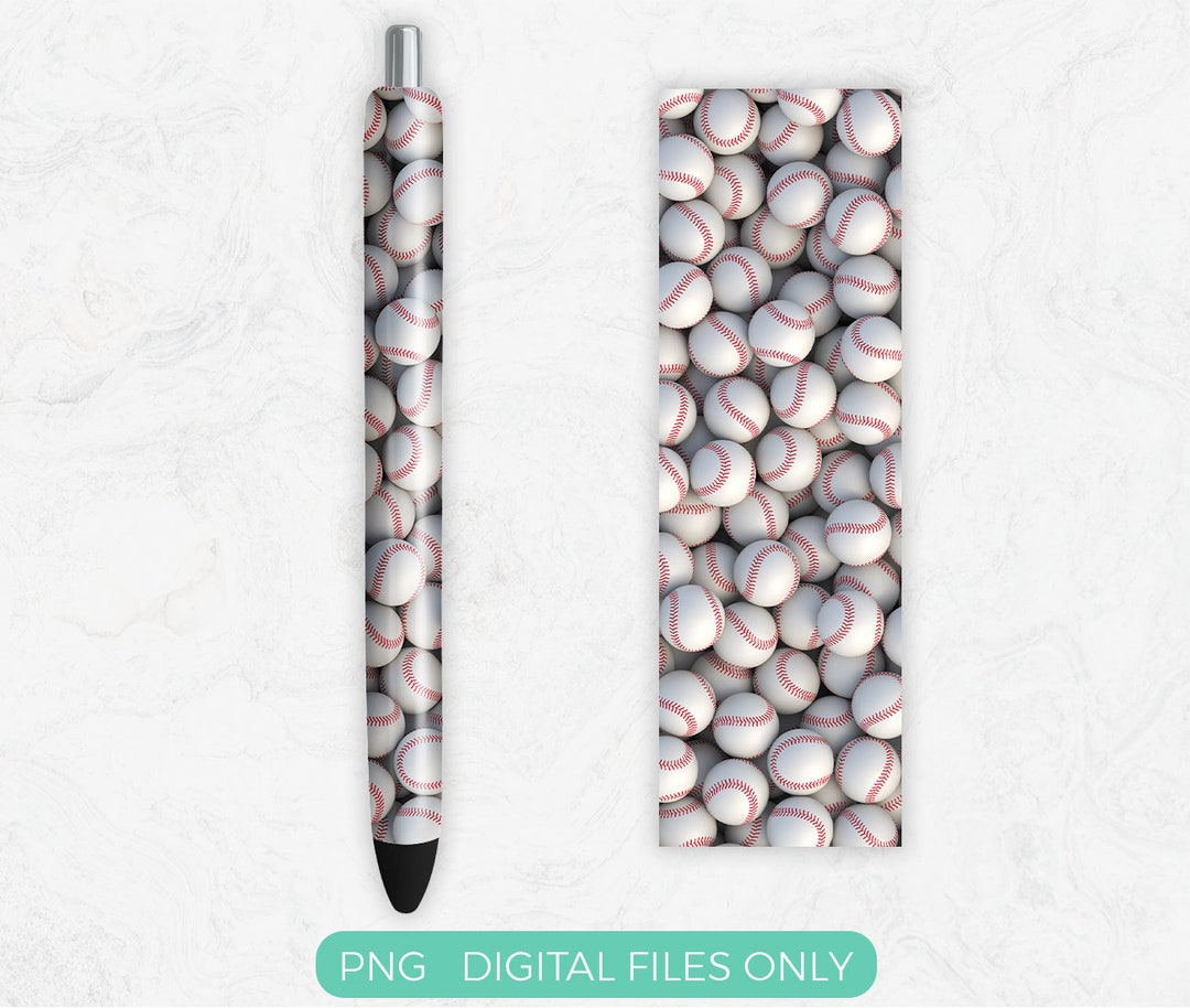 Baseball Pen Wrap PNG Sublimation Design, Digital Download - Etsy