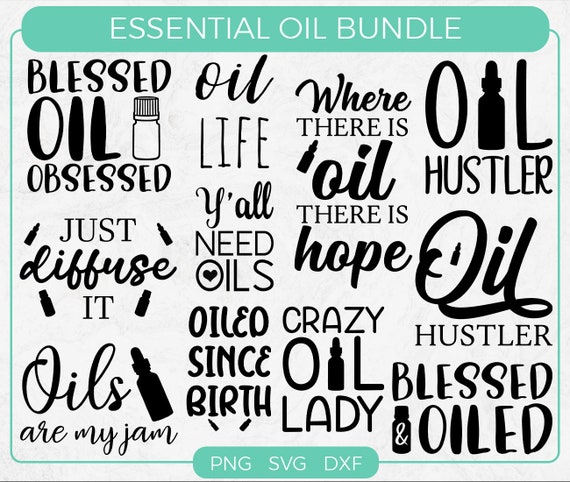 Essential Oil SVG Bundle Mom Design Funny Quote and Saying - Etsy