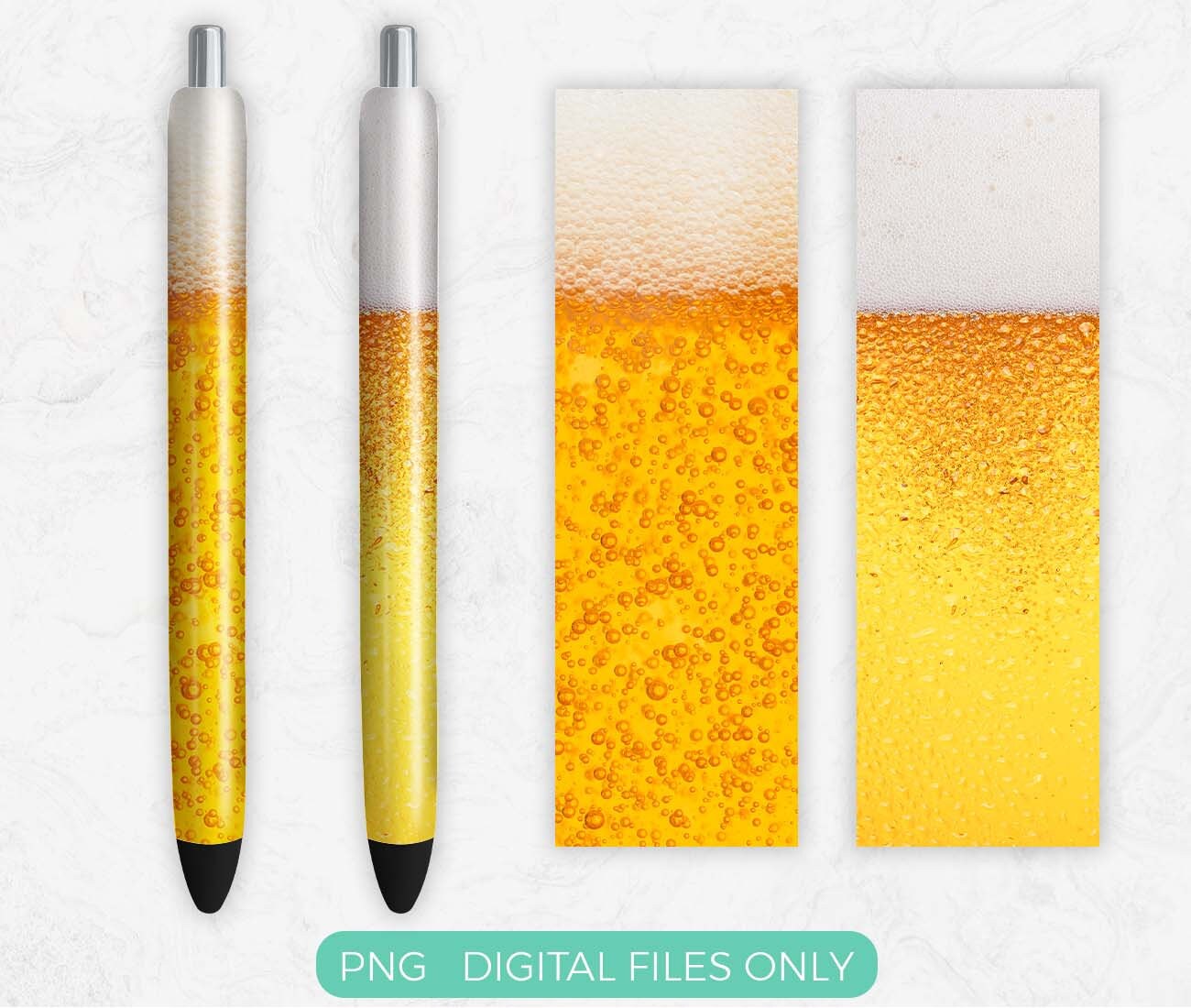 Beer Pen Wrap PNG Sublimation Design, Digital Download - Etsy