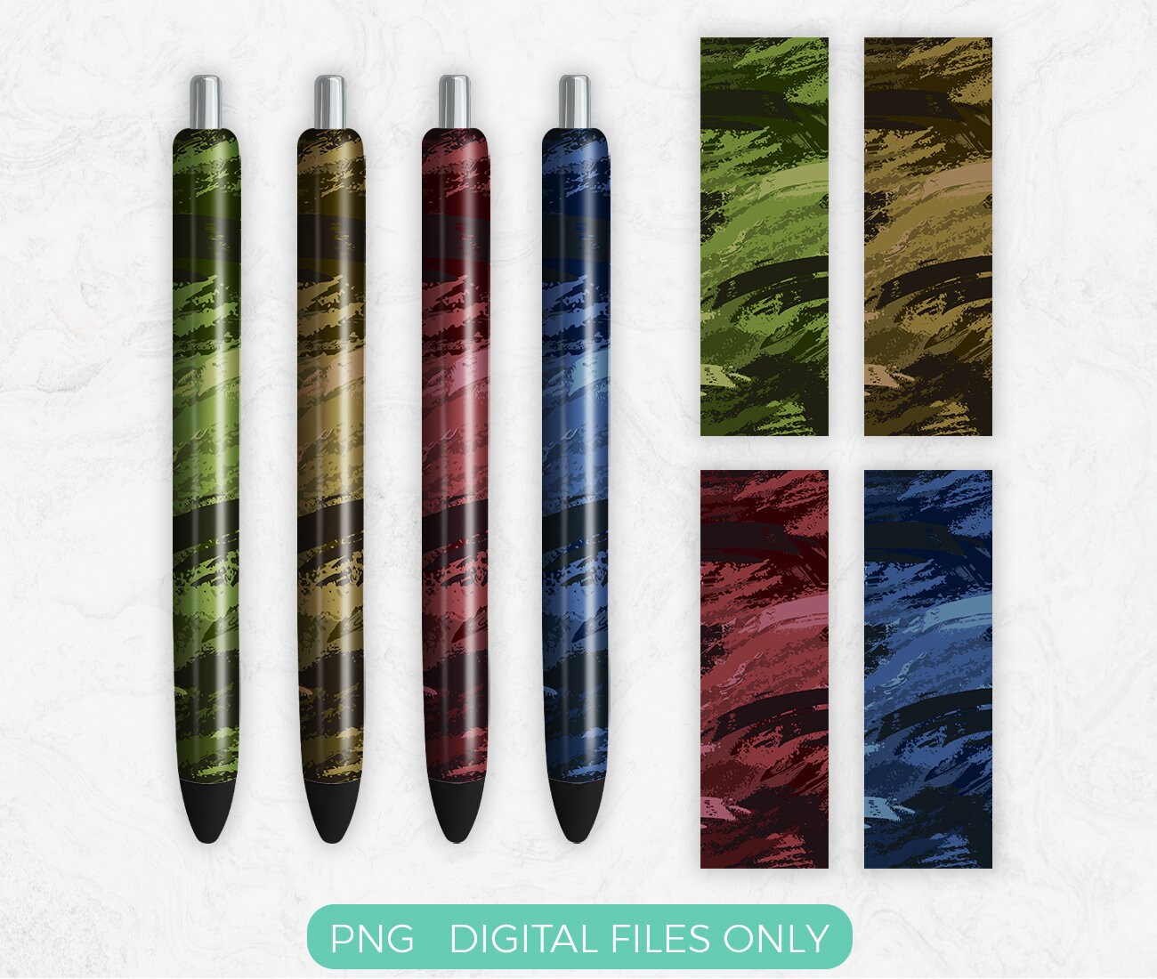 Camouflage Pen Wrap, Camo PNG Sublimation Design, Digital Download - Etsy