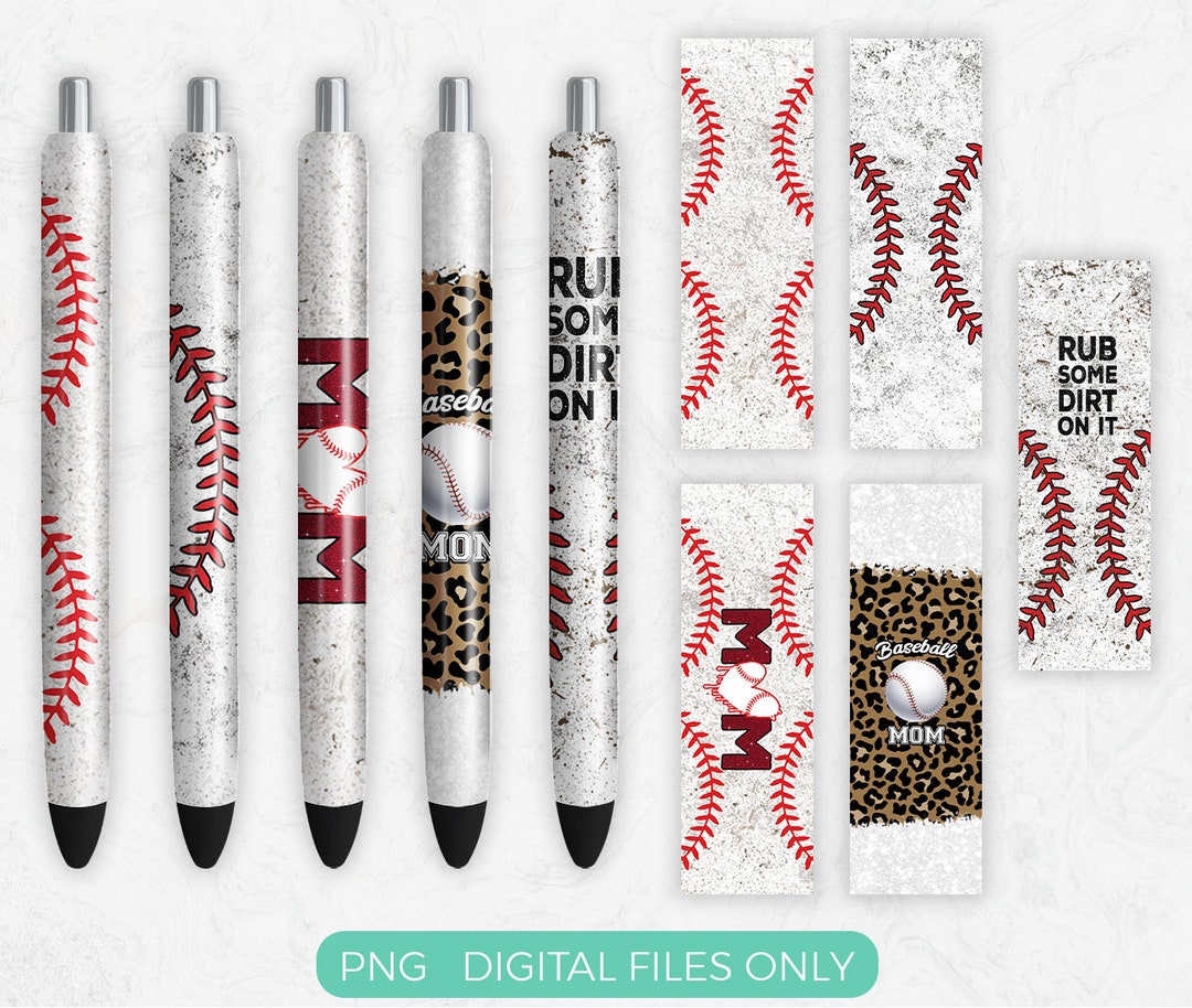 Baseball Pen Wrap, Sport PNG Sublimation Design, Digital Download - Etsy