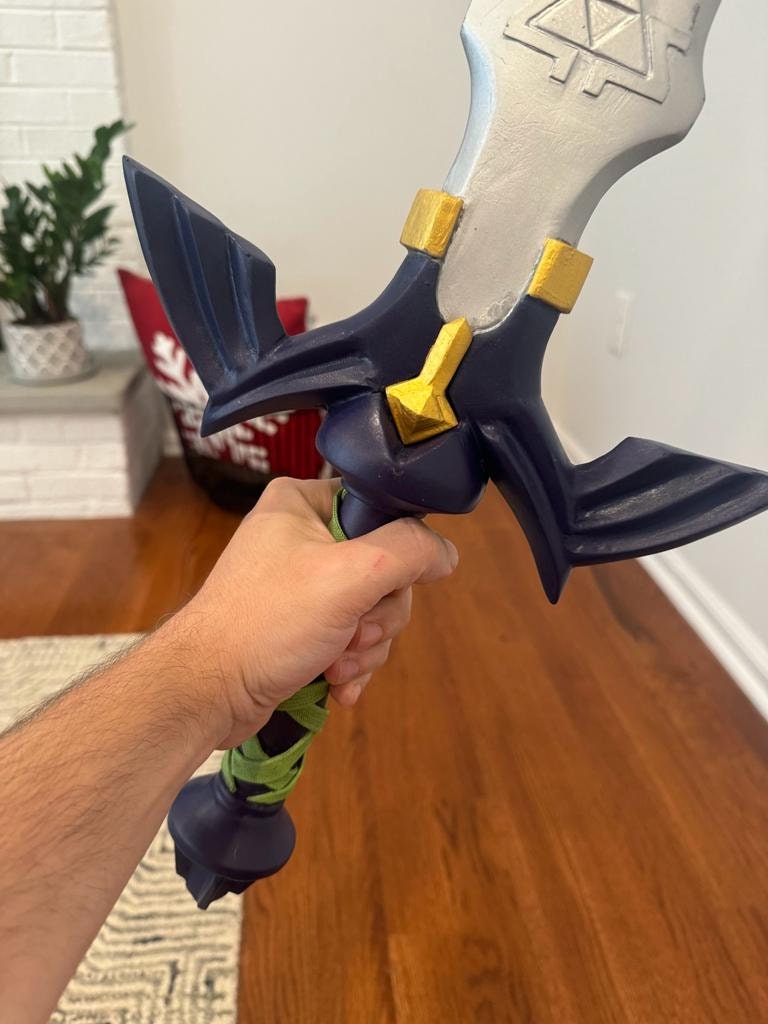Legend of Zelda - Real Size Link's Master Sword Hand Made Replica for ...
