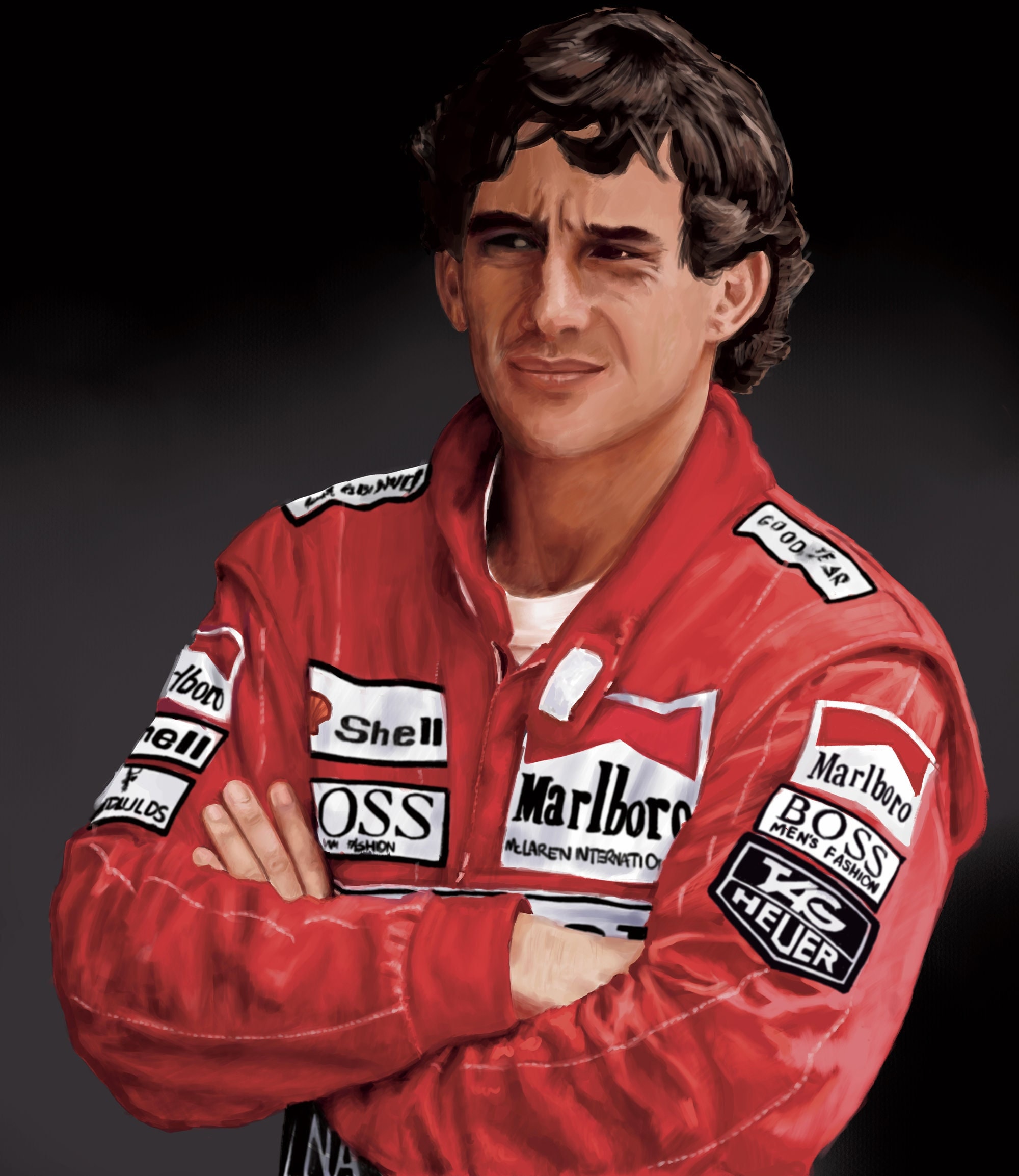 Ayrton Senna Poster High Resolution ONLY ONE COPY - Etsy