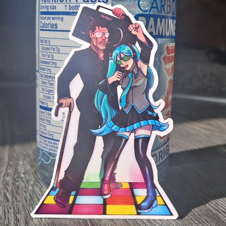 House MD and Hatsune Miku Sticker - Etsy