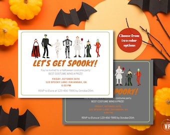 Spooky Halloween Party Invitation - Etsy