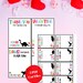 Dinosaurs Classroom Valentine Card Printable digital File - Etsy