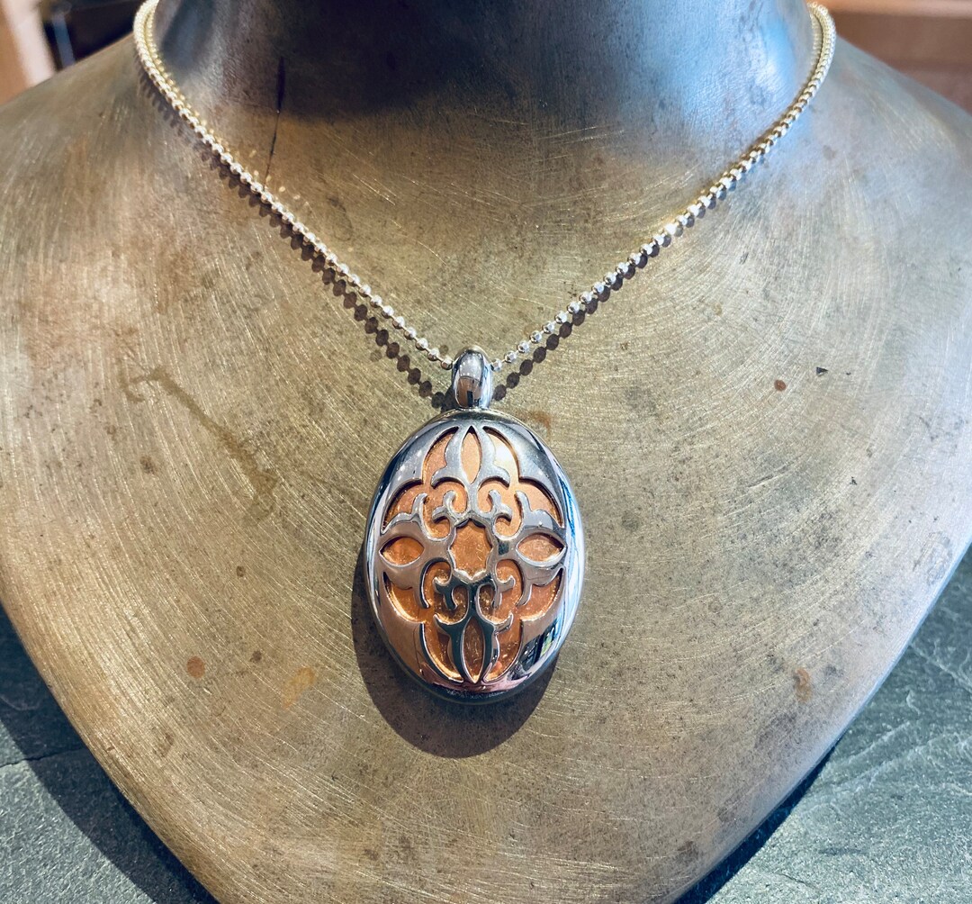 Pendant Medallion Stainless Steel - Etsy