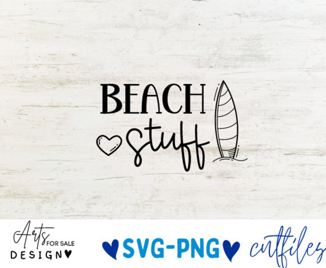 Beach Stuff Svgbeach Svg Designs for Shirt Beach Svg Files - Etsy