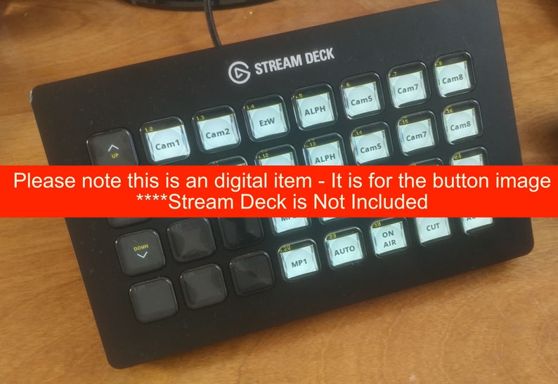 Elgato Stream Deck Mini, 15 Keys Standard, 32 Keys XL, Blackmagic Atem ...