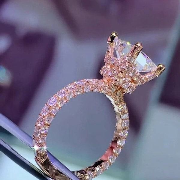 Under Halo Ring - Etsy