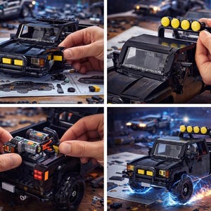 Notice PDF - MOC Lego du 4X4 Toyota Hilux 1980 - Etsy France