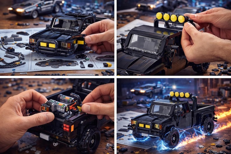 Notice PDF - MOC Lego du 4X4 Toyota Hilux 1980 - Etsy France