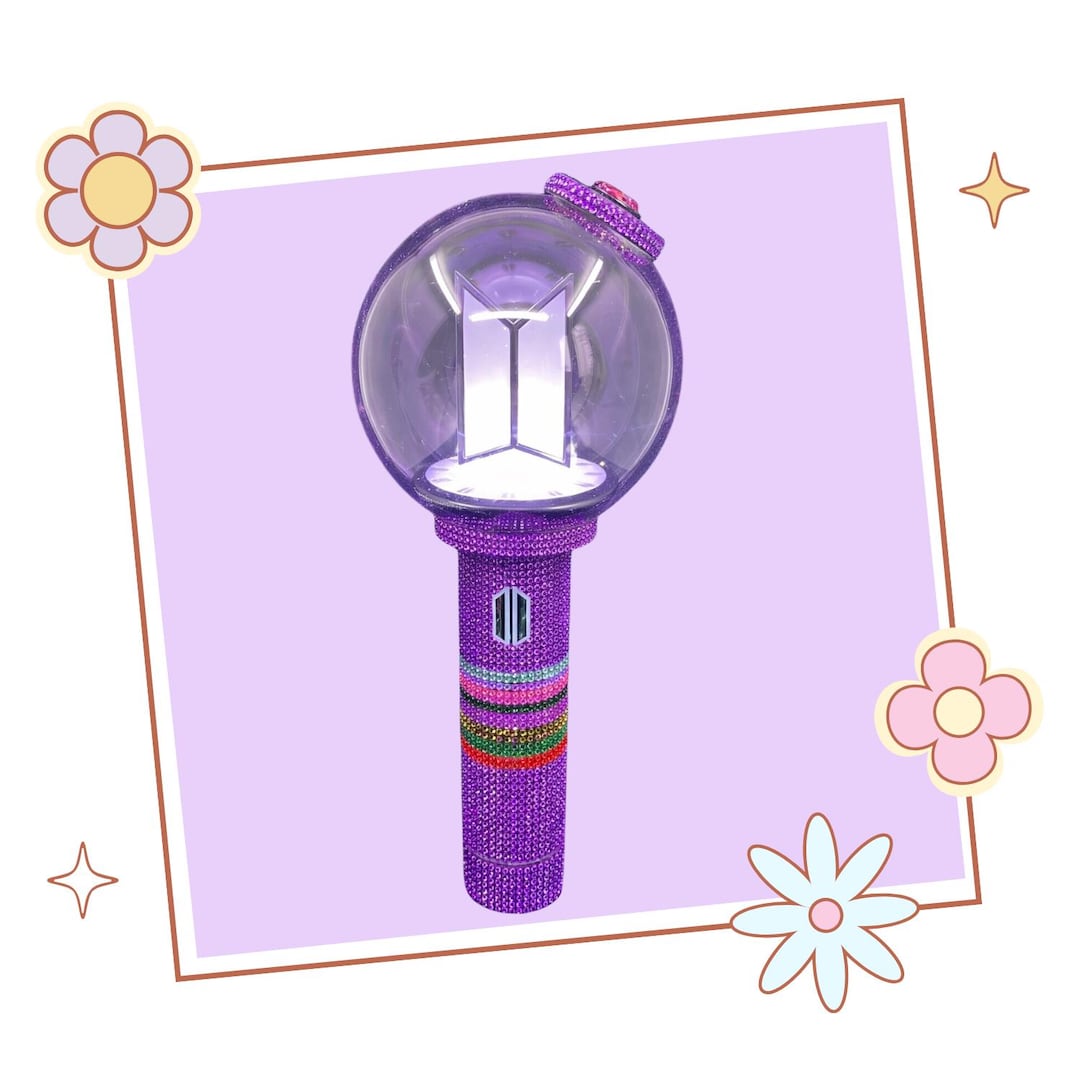 Army Lightstick New V4 Skin, OT7 Rhinestone Lightstick Wrap - Etsy