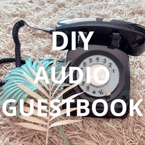 DIY Audio Guestbook - Etsy