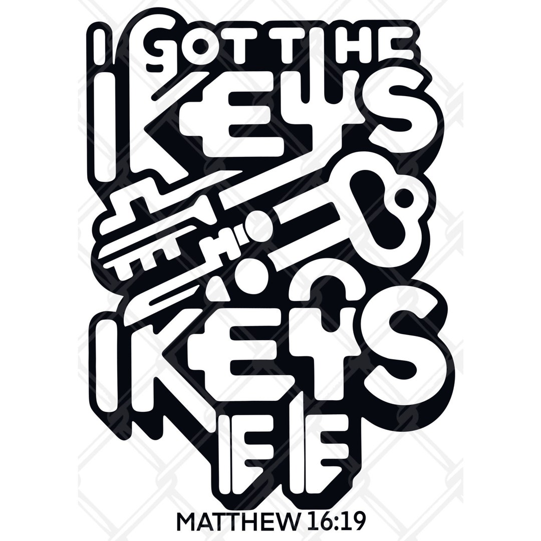 I Got the Keys PNG - Etsy