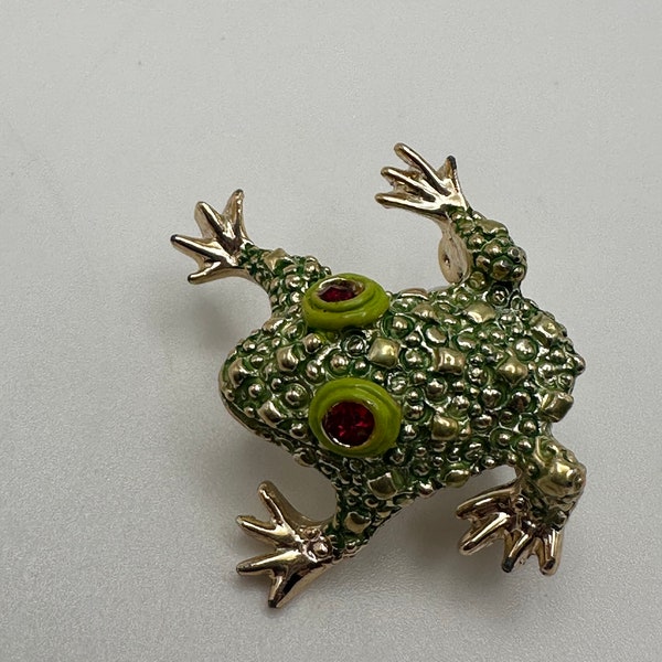 Frog Brooch - Etsy