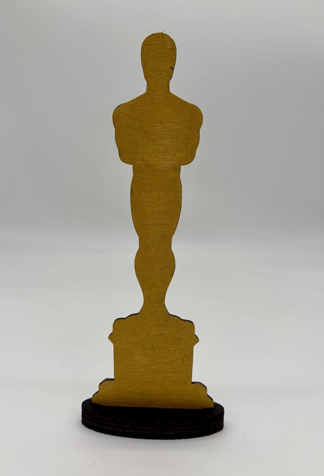 Personalized Oscar Inspired Statue, 7 Inch Wood Engraved Statue, School ...