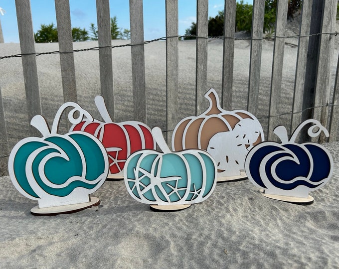 Seashell Pumpkin - Etsy