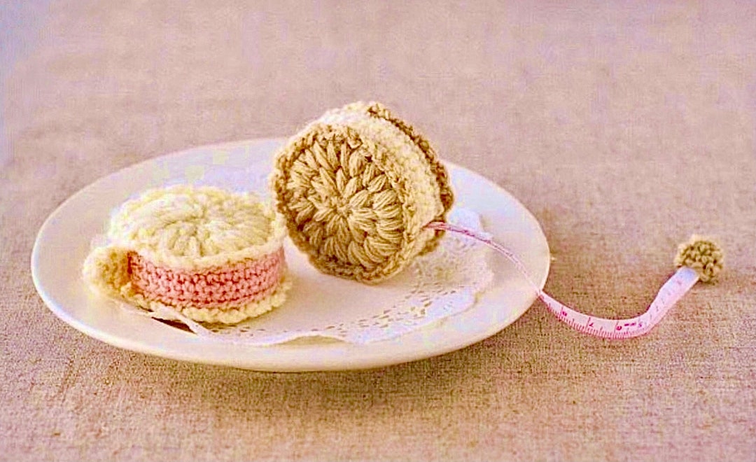 Crochet Pastry Pattern Cookie Ice Cream Crochet Cover for a Centimeter ...