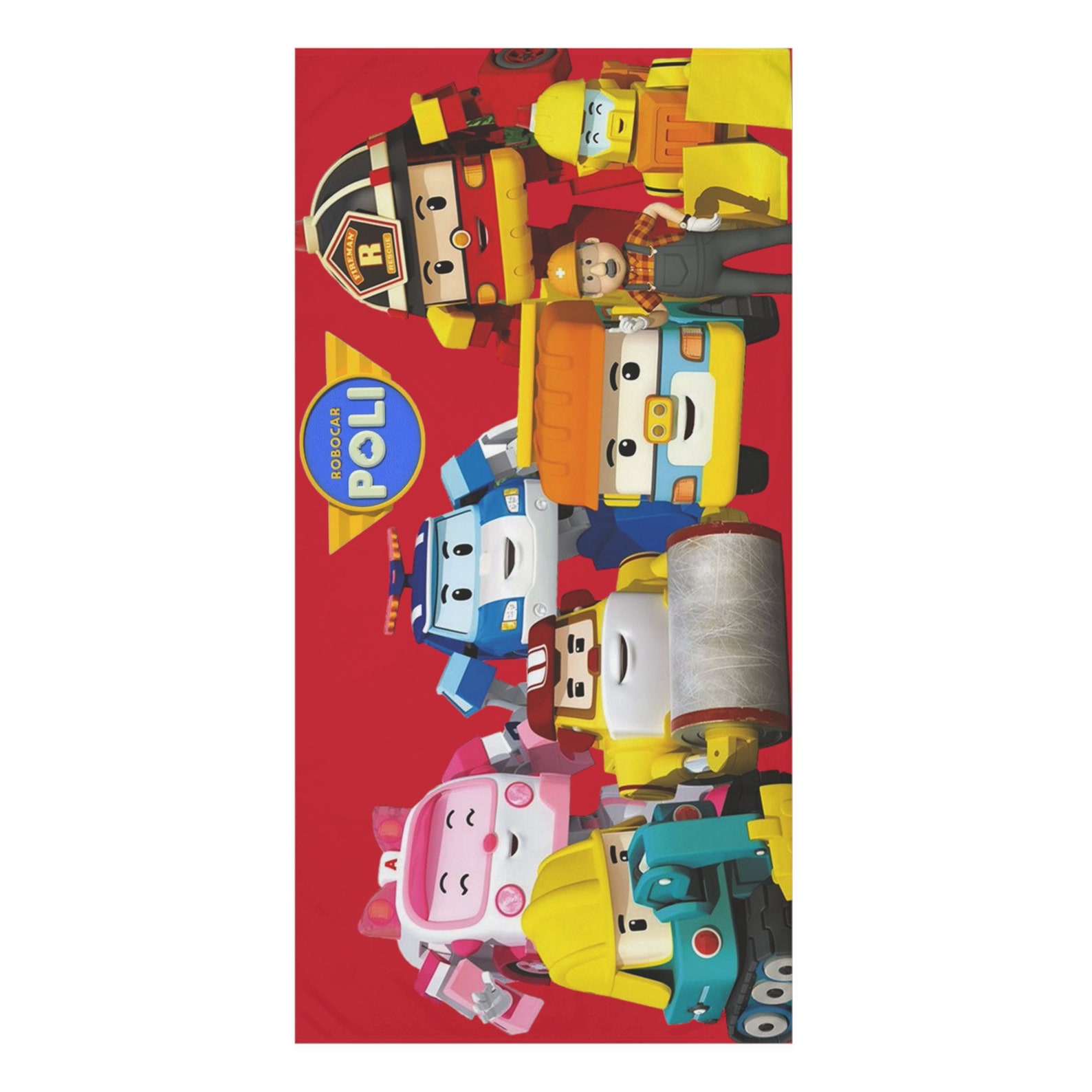 Robocar Poli Beach Towel Kids Robocar Poli Beach Towel Robocar Poli ...