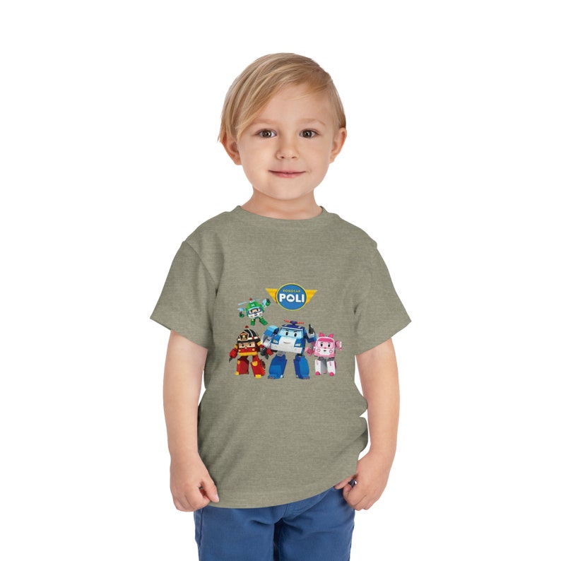 Custom Toddler Robocar Poli T-shirt | Robocar Poli Short Sleeve T-shirt ...