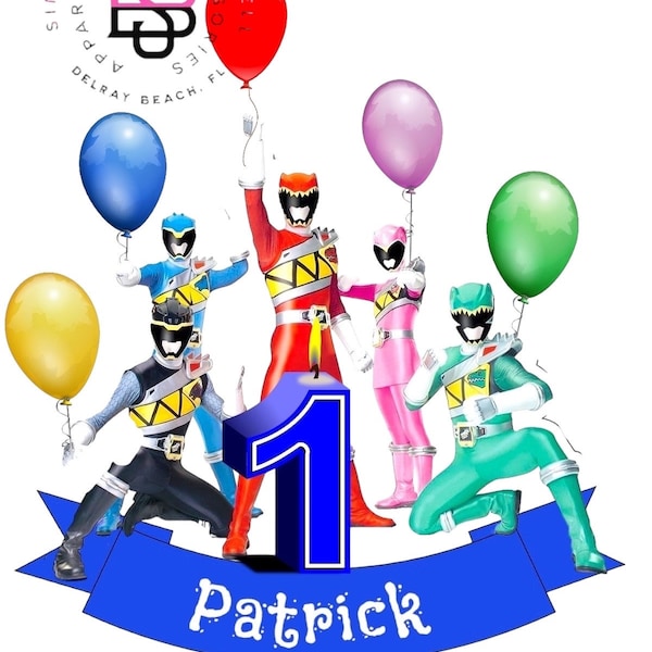 Power Ranger Party - Etsy