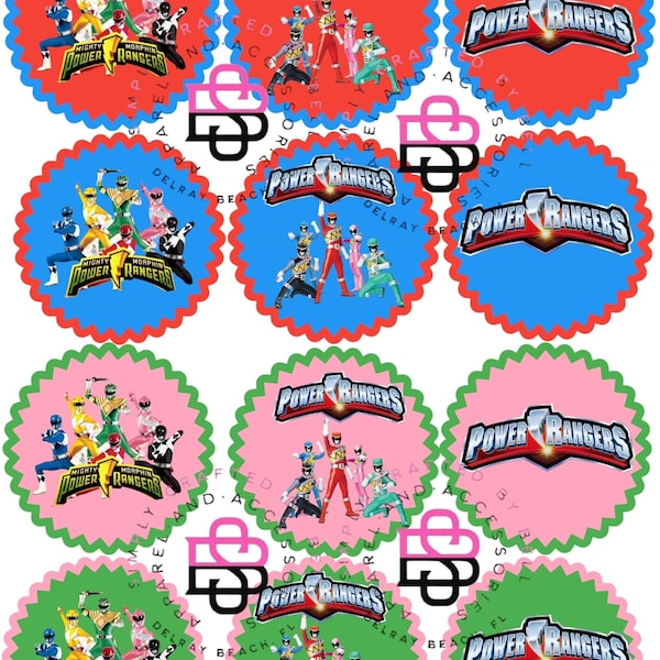 Power Ranger Party - Etsy