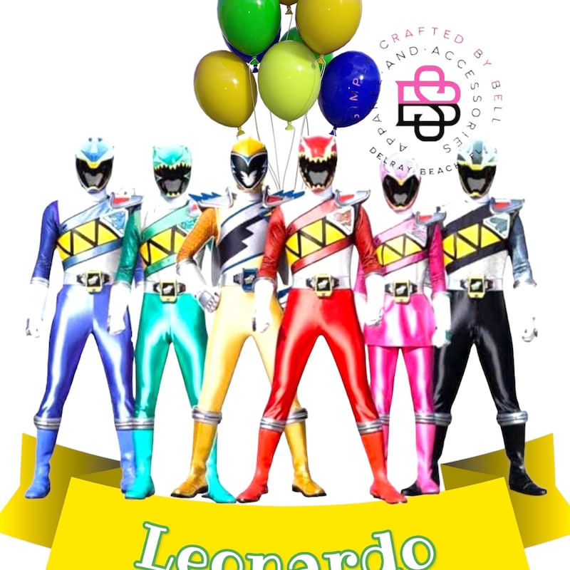 Power Rangers Banner - Etsy