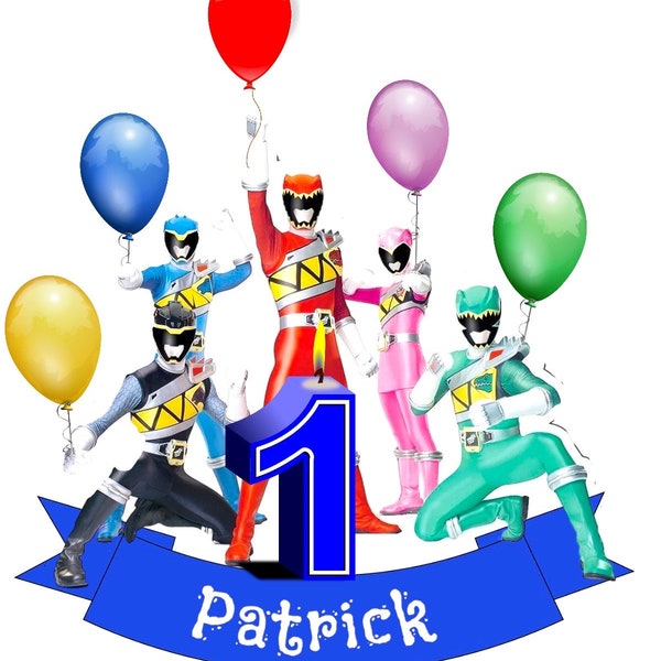 Power Ranger Party - Etsy