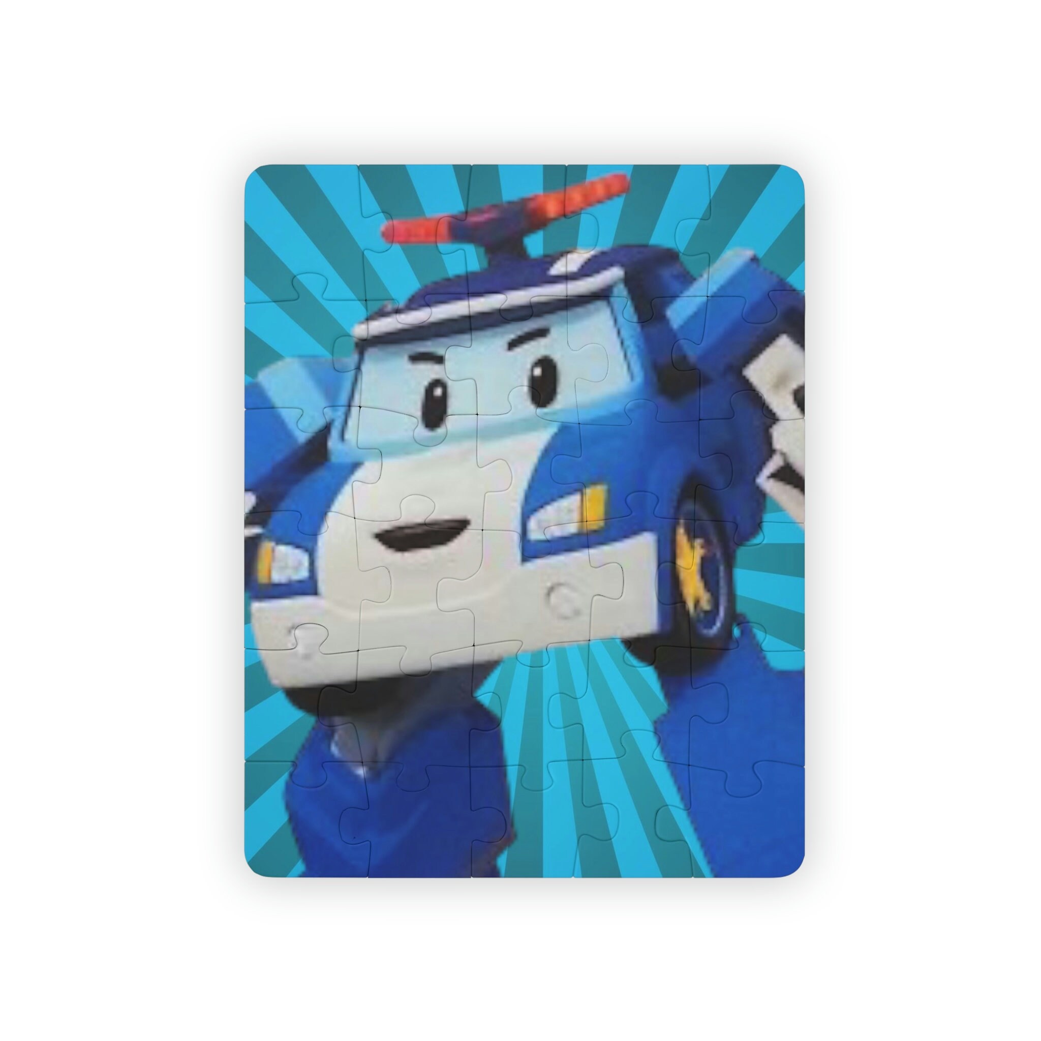 Personalized Robocar Poli Jigsaw Puzzle - Kids Custom Game - Etsy