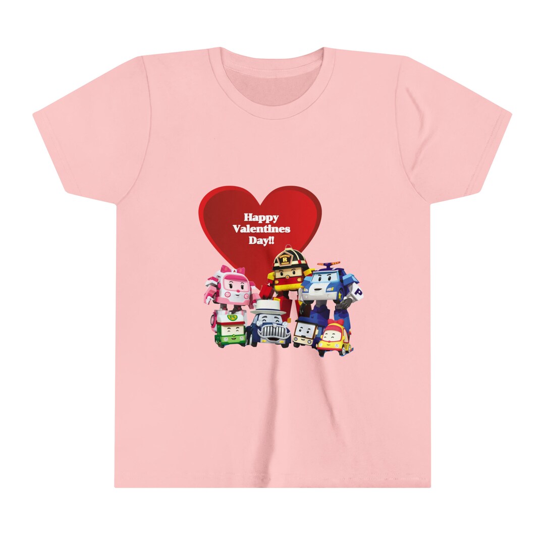 Robocar Poli T-shirt for Kids, Cartoon Graphics T-shirt, Birthday Gift ...