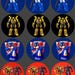Superhero Rescue Bots Cupcake Toppers, Kids Transforming Robot Cookie ...