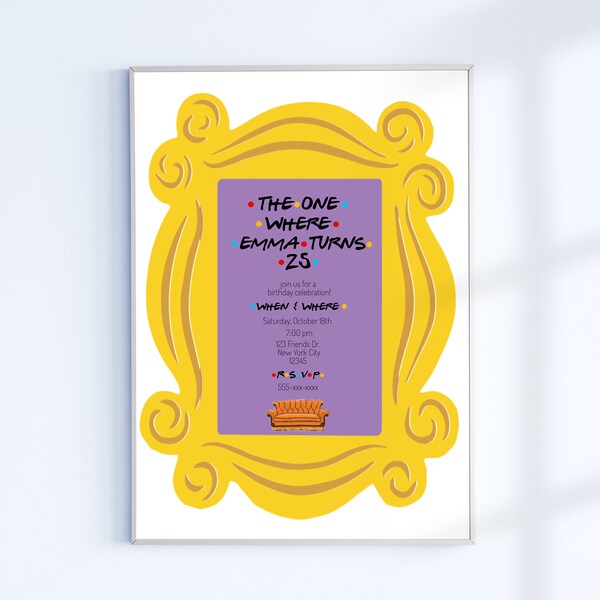 Friends Themed Party - Etsy