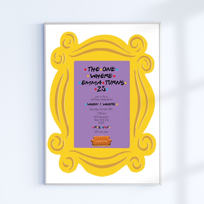 Friends Themed Party - Etsy