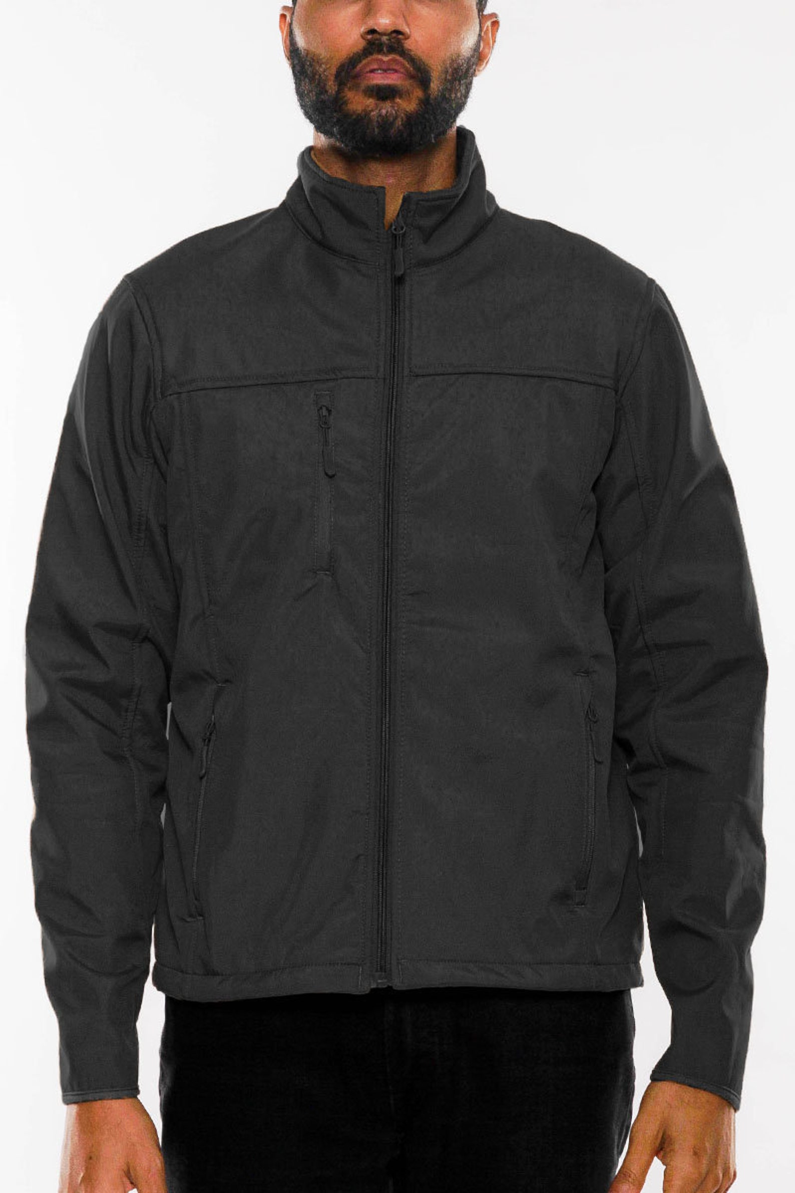 Mens Water Repellent Work Jacket Zip Up - Etsy