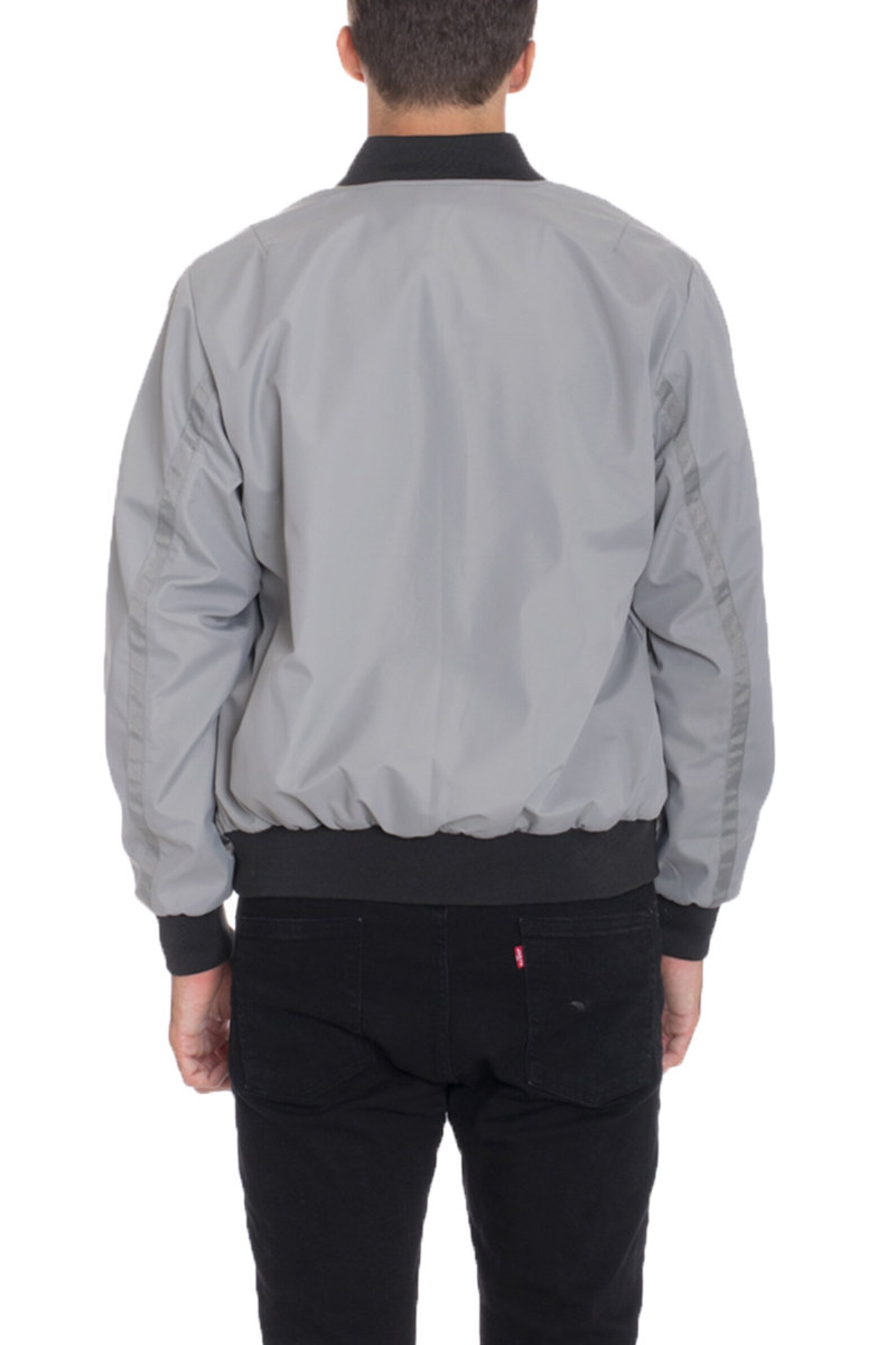 Mens Solid Vinyl Dimpled Zip up Windbreaker Bomber Jacket - Etsy