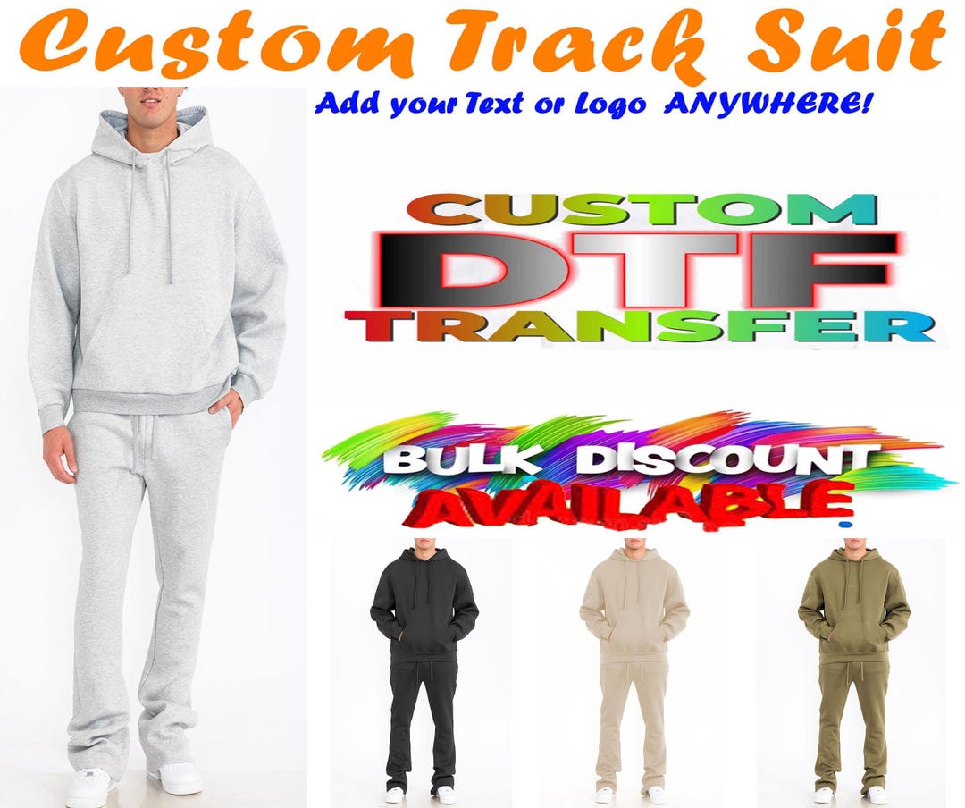 Custom Tracksuit | Personalized Embroidery Tracksuit | Monogram Track ...