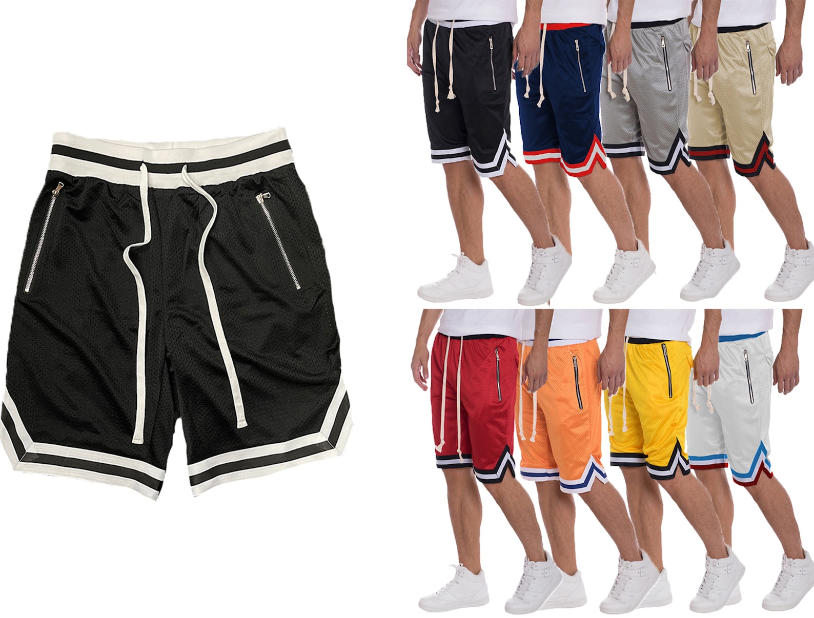 Branded Premium Mesh Athletic Shorts, Premium Mesh Basketball Fitness ...