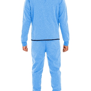 Unisex Sky Blue Dynamic Tech Track Suit Zip up Jacket and Jogger - Etsy