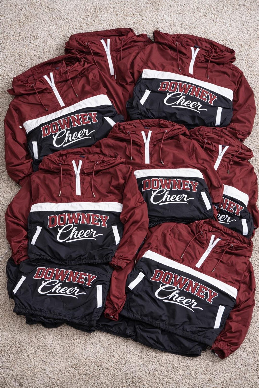 Custom Hooded Windbreaker, Team Logo Waterproof Pullover, 2026 ...