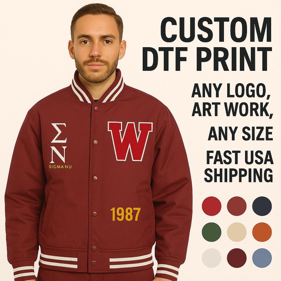 Custom Varsity Jackets, Custom Team Jackets, Print Personalized ...