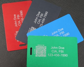 Qr Code Luggage - Etsy