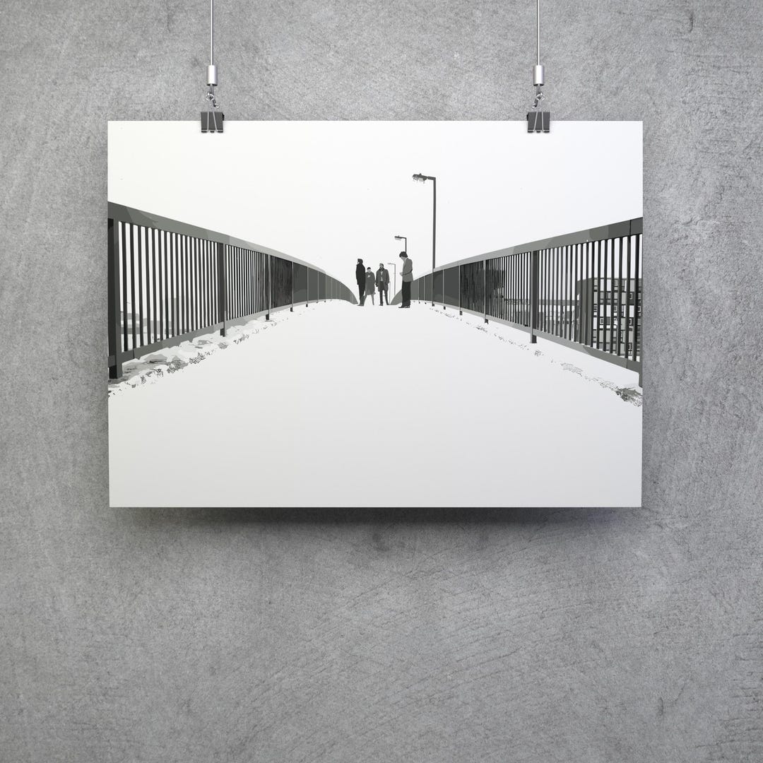 Joy Division Poster – Iconic Band Print – Epping Walk Bridge - Etsy Canada